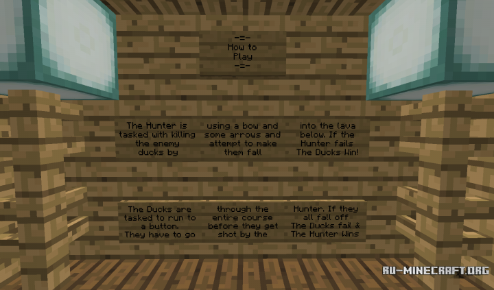 Скачать Duck Hunt by NoahCraft для Minecraft