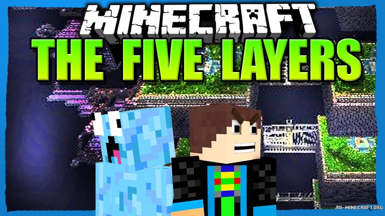 Скачать The 5 Layers PvP для Minecraft