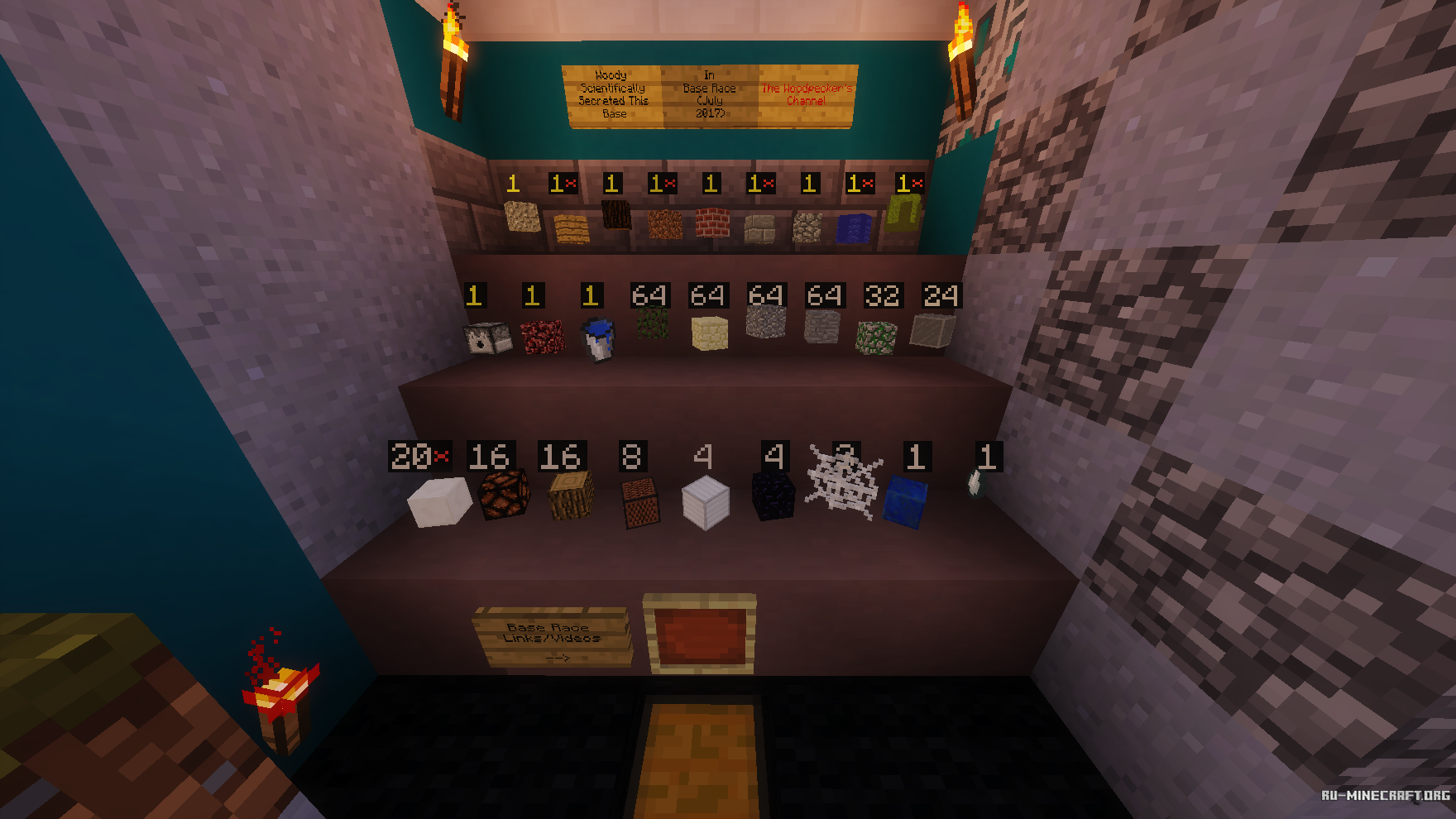 Скачать Base Race: Nostalgia для Minecraft