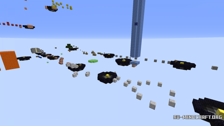 Скачать Cross-Section Parkour для Minecraft