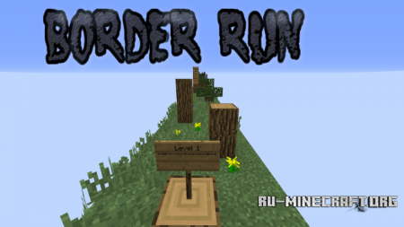 Скачать Border Run для Minecraft