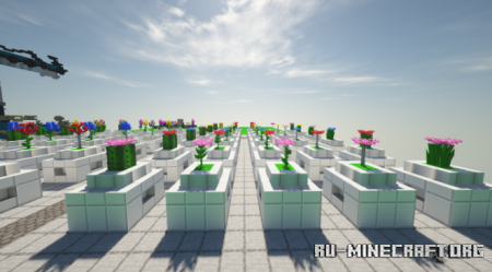 Скачать Flower Pack для Minecraft
