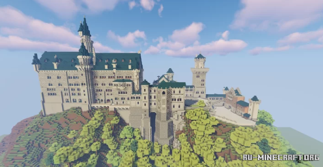 Скачать Schloss Neuschwanstein для Minecraft