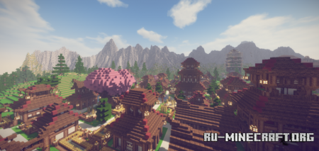 Скачать Japanese Village by Ferendum для Minecraft