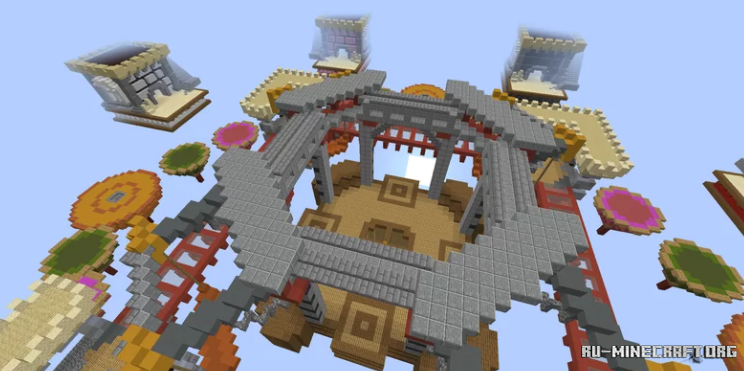 Скачать Hypixel Funhouse map WorldDownload для Minecraft