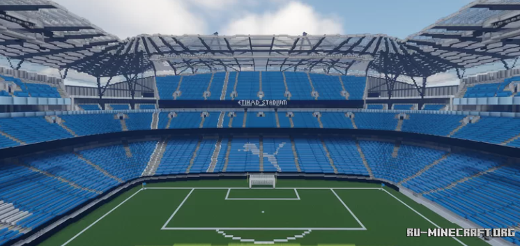 Скачать Etihad Campus (Manchester City) для Minecraft