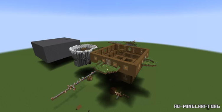 Скачать PvP FFA map для Minecraft