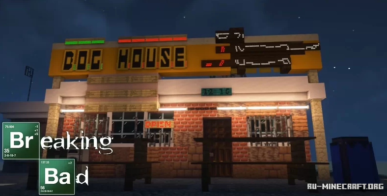 Скачать Breaking Bad Dog House Restaurant для Minecraft