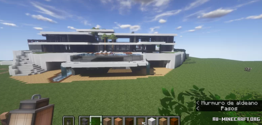 Скачать mansion moderna by luiskk для Minecraft
