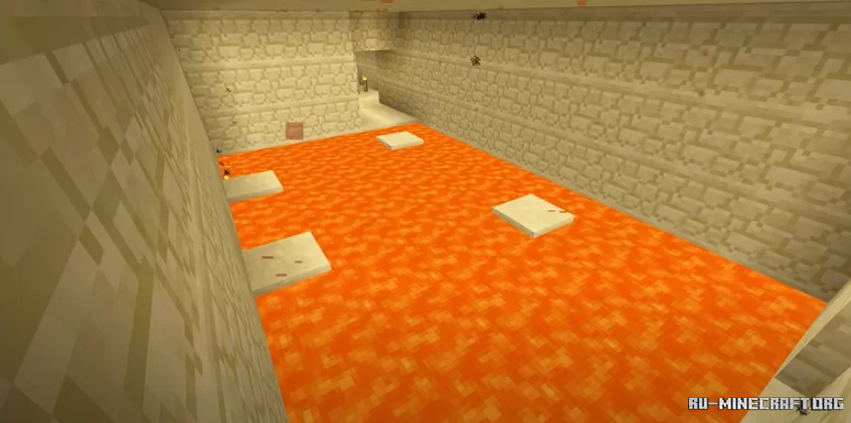 Скачать Pyramid with Traps and Parkour для Minecraft