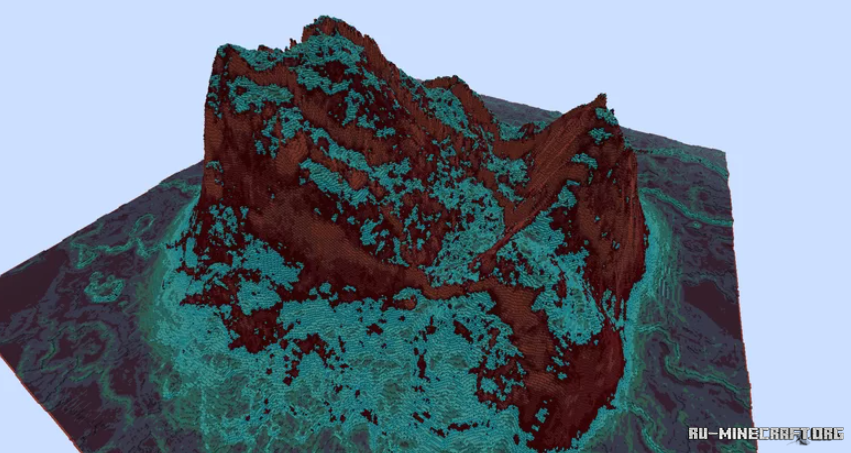 Скачать Hyphae - small terrain для Minecraft