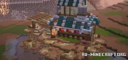 Скачать Ichiraku Ramen Wharf для Minecraft