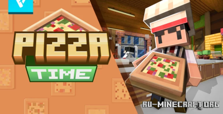 Скачать Pizza Time - Your very own pizzeria для Minecraft