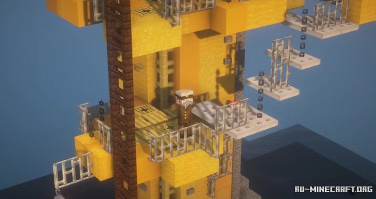 Скачать Oceanographic Observation Tower для Minecraft