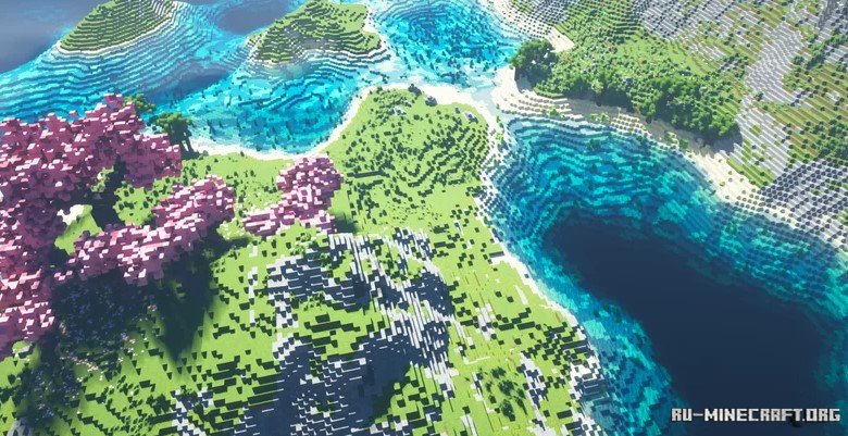 Скачать Beautiful Islands Map для Minecraft