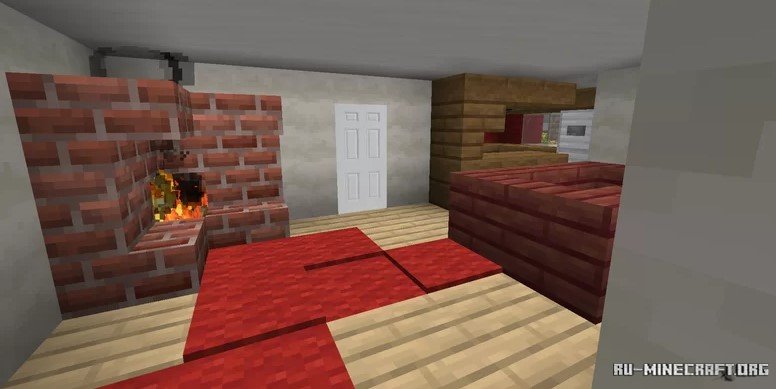 Скачать 1971 Canadian ranch house для Minecraft