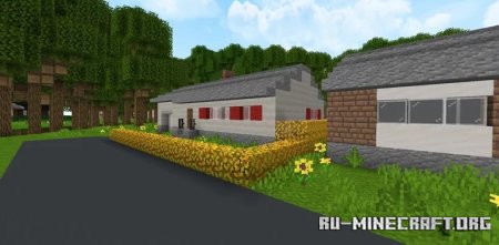 Скачать 1971 Canadian ranch house для Minecraft