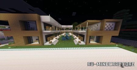 Скачать Higher End House для Minecraft