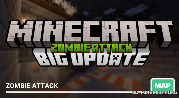 Скачать Zombie Attack для Minecraft PE