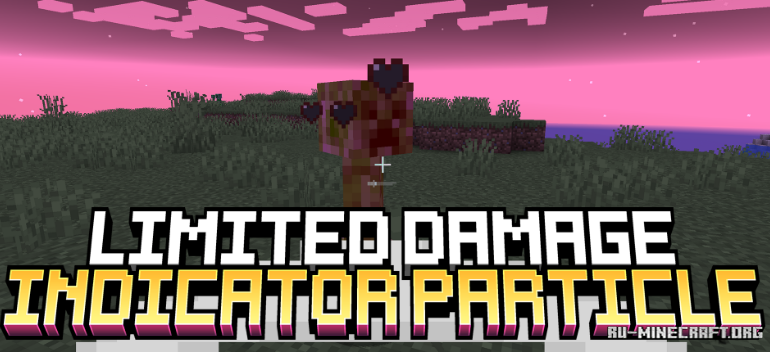 Скачать Limited Damage Indicator Particle для Minecraft 1.21.4
