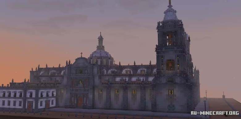 Скачать Mexico City Metropolitan Cathedral для Minecraft