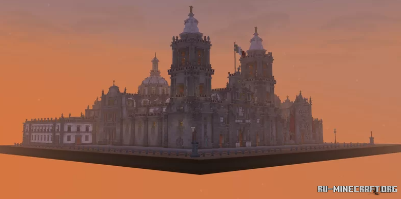 Скачать Mexico City Metropolitan Cathedral для Minecraft