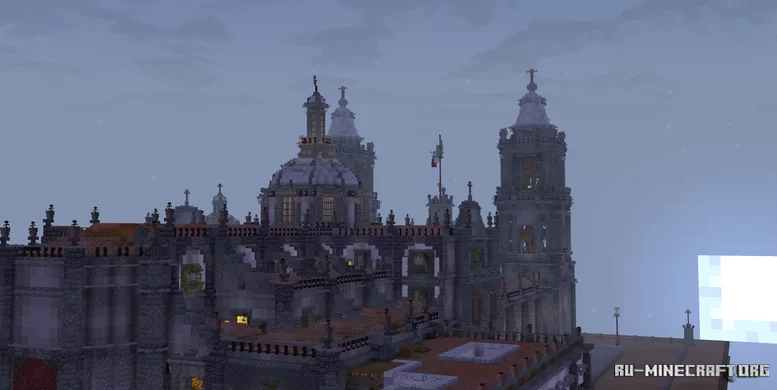 Скачать Mexico City Metropolitan Cathedral для Minecraft