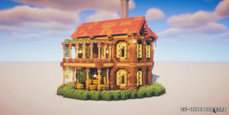 Скачать Medieval House by MrLionUS для Minecraft