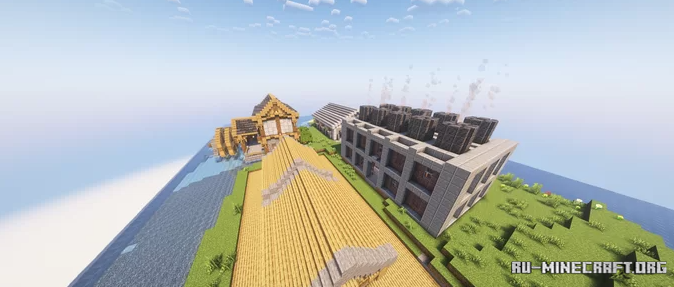 Скачать Four Automatic Farms для Minecraft