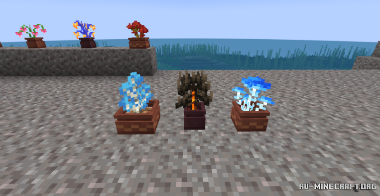 Скачать Fresh Flower Pots Compats для Minecraft 26.1